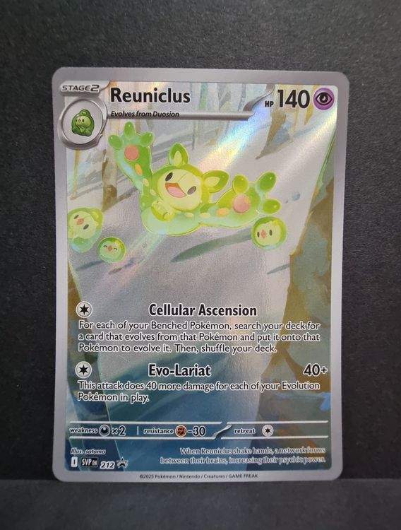 Pokémon Reuniclis Full Art Promo 212 🇬🇧 (Neu (gemäss Beschreibung)) in ...