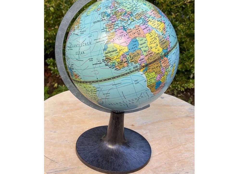 Globus vintage Weltkugel Landkarte retro 80er (Gebraucht) in Otelfingen ...