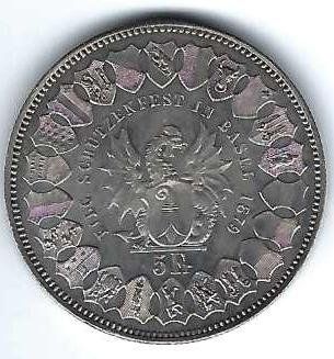 Schützentaler Basel 1879 Silber | Kaufen auf Ricardo