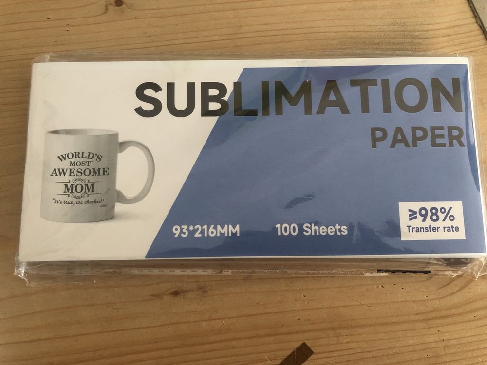 Sublimationspapier A4, 100 Blatt, neu (Neu (gemäss Beschreibung)) in Ins für CHF 4 – mit ...