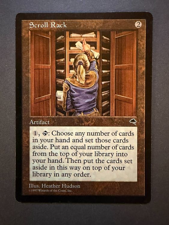 Scroll Rack // Bücherregal // Tempest // Sturmwind // Magic (Gebraucht ...