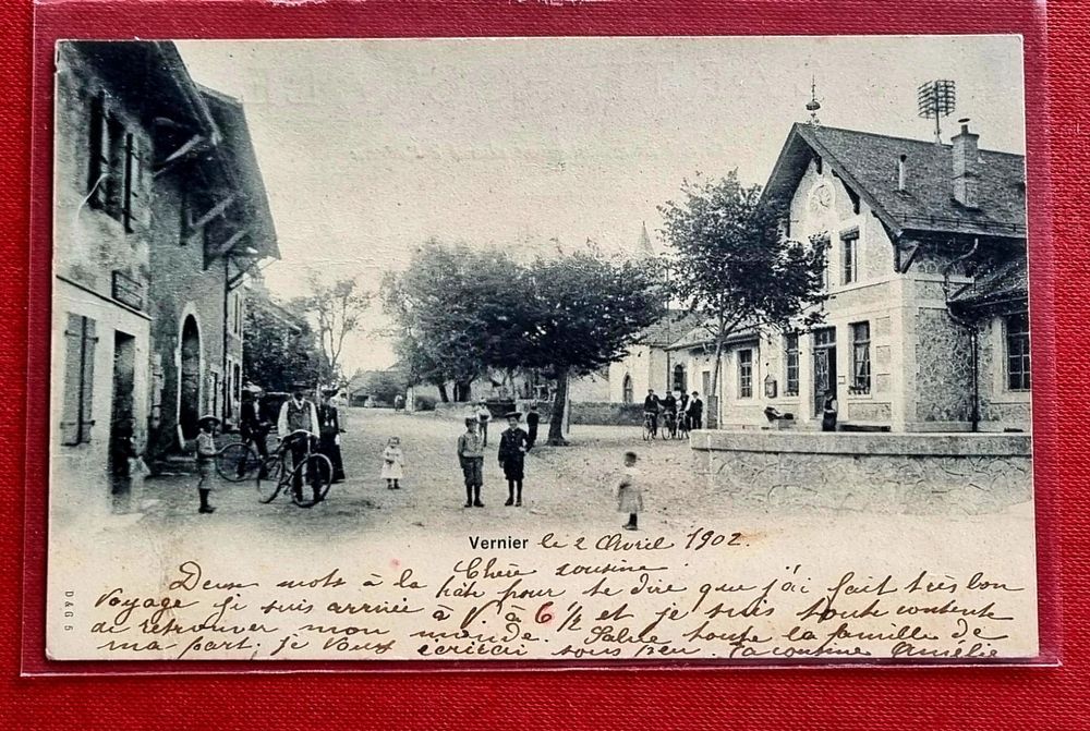 Vernier (GE) - Rue du Village - 1902 (D'occasion) à Rothrist pour CHF ...