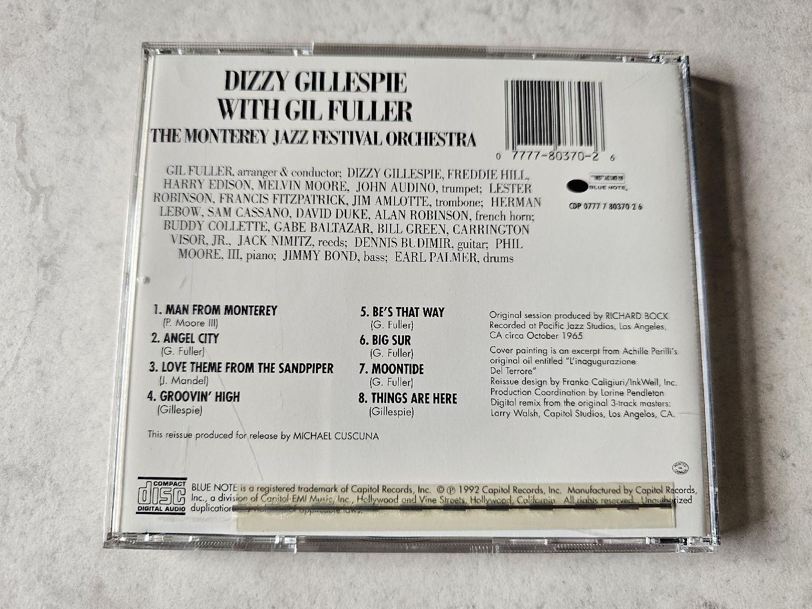 Dizzy Gillespie With Gil Fuller - The Monterey Jazz Orchestr (Gebraucht ...