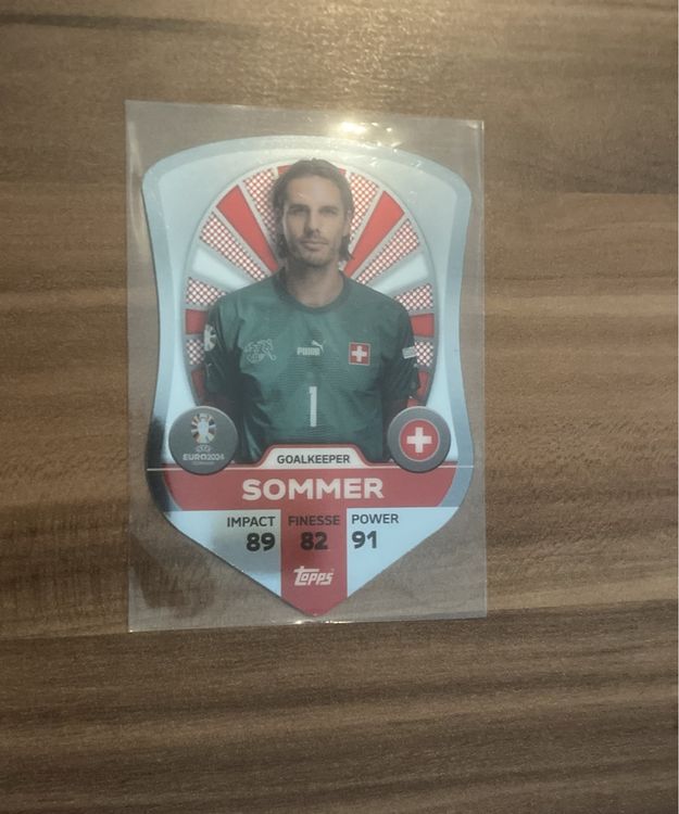 Topps Euro 2024 Chrome Shield Yann Sommer SC 9 | Kaufen auf Ricardo
