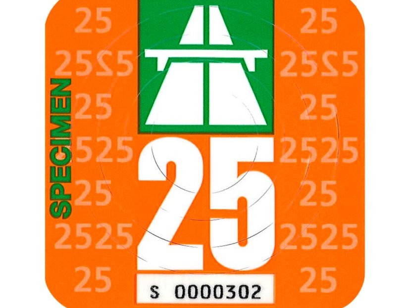 Autobahn Vignette 2025 (Neu und originalverpackt) in Ossingen für CHF 35 – mit Lieferung auf ...