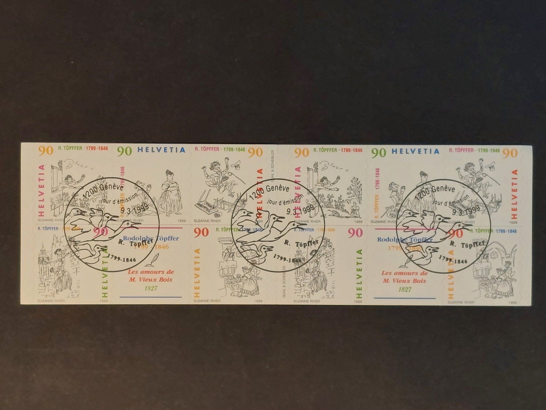 MH 1999, Comics R. Töpfer, ET (Gebraucht) in Obfelden für CHF 1.5 – mit ...