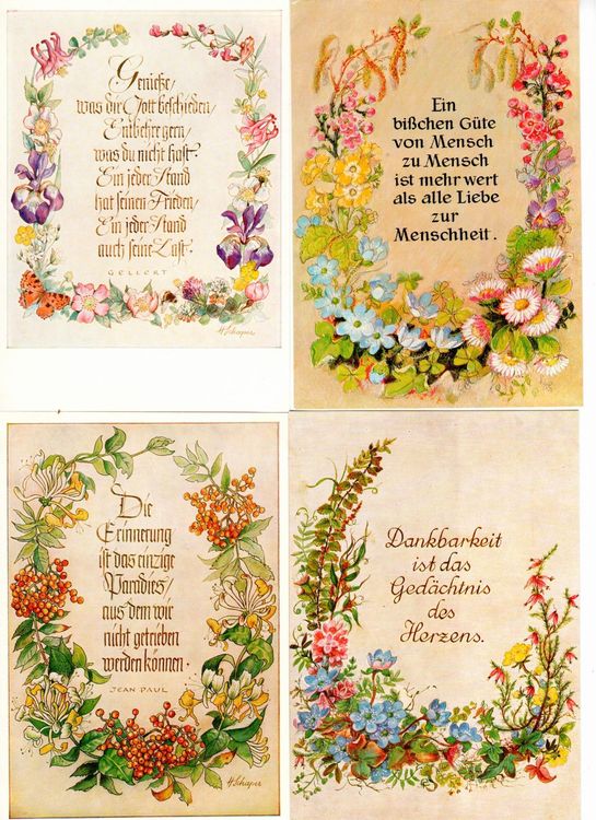 8 Spruchkarten | Kaufen auf Ricardo