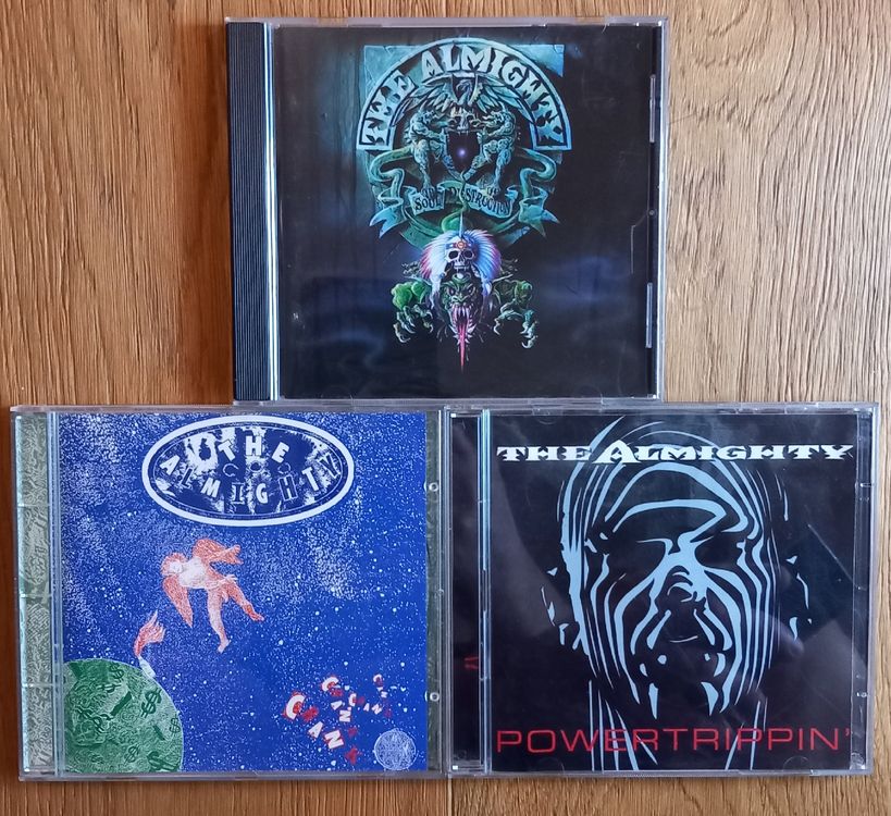 The Almighty. 3 CDs. Mit Ricky Warwick. Absolut Kult. (Gebraucht) in ...