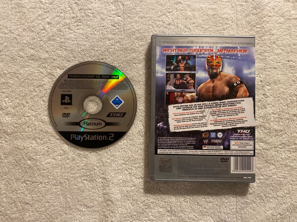 WWE SmackDown vs. RAW 2007 PS2 (Gebraucht) in Reichenbach i. K. für CHF ...