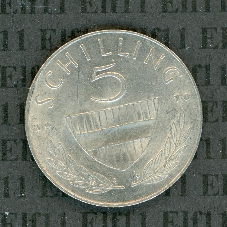 ATS___5.00 1970 unz 5 Schilling (Neu (gemäss Beschreibung)) in Widnau für CHF 3 – mit Lieferung ...