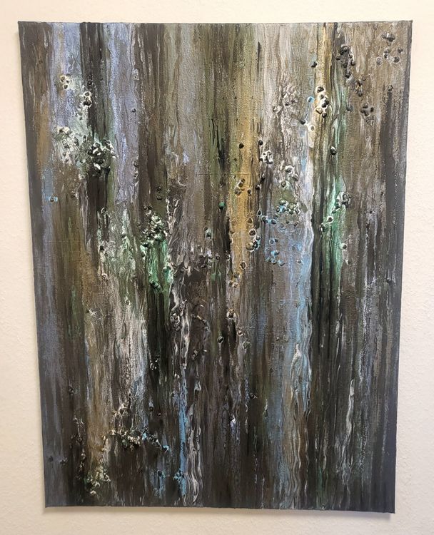 CC ART, CH Künstlerin, Acrylgemälde 60x80cm, auf Leinwand! (Neu (gemäss Beschreibung)) in ...