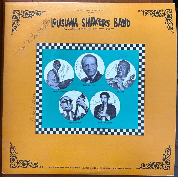 Louisiana Shakers Band - 33 Vinyl signiertes Cover 1975 TOP (Gebraucht ...