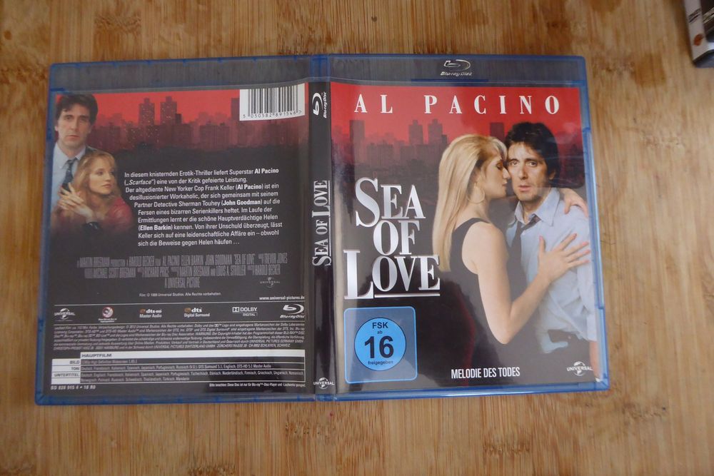 Bluray Sea of Love Al Pacino Ellen Barkin Melodie des Todes (Gebraucht) in Allschwil für CHF 5.9 ...
