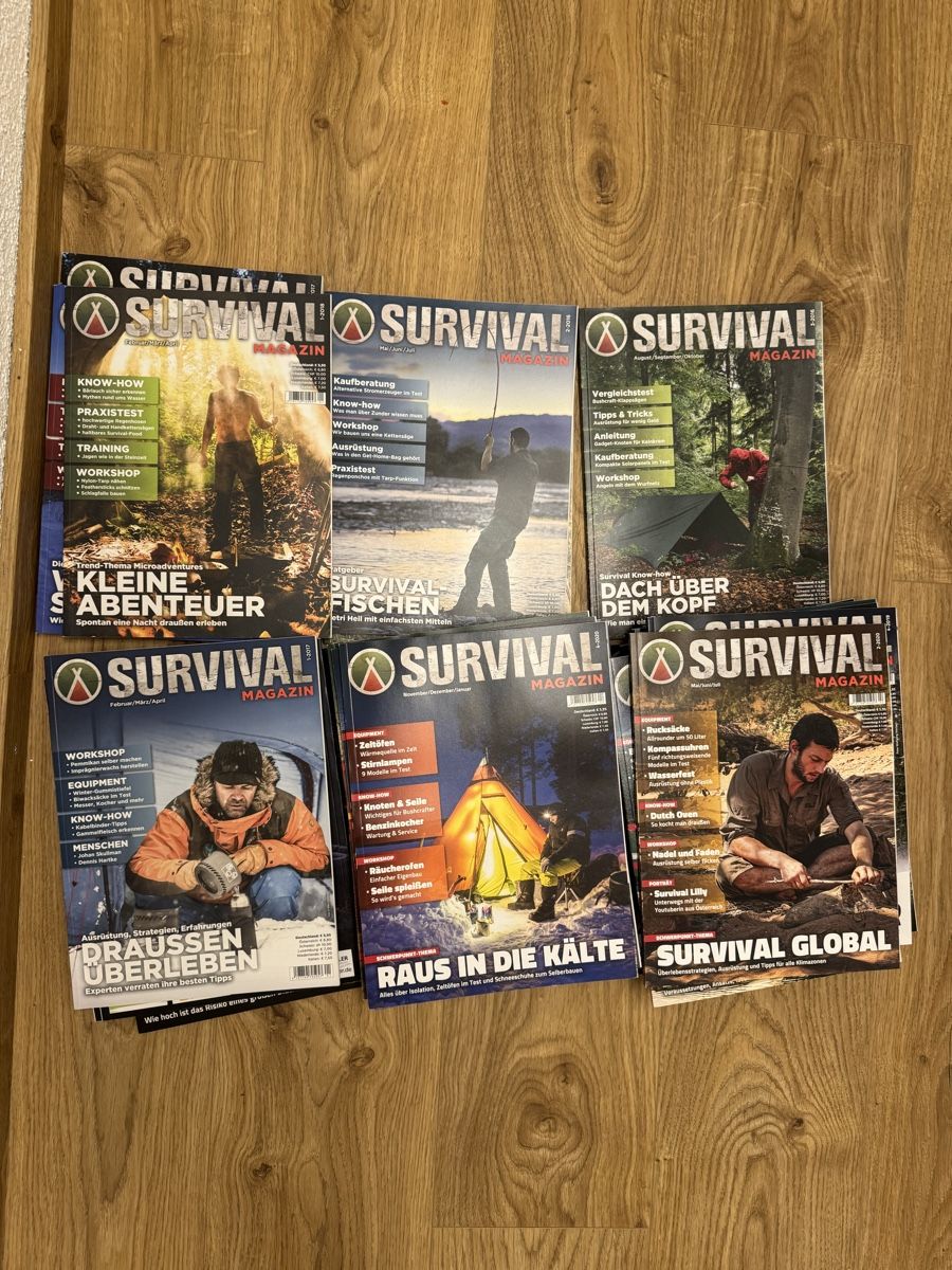 Survival Magazine Sammlung - Perfekt für den Winter! (Gebraucht) in ...