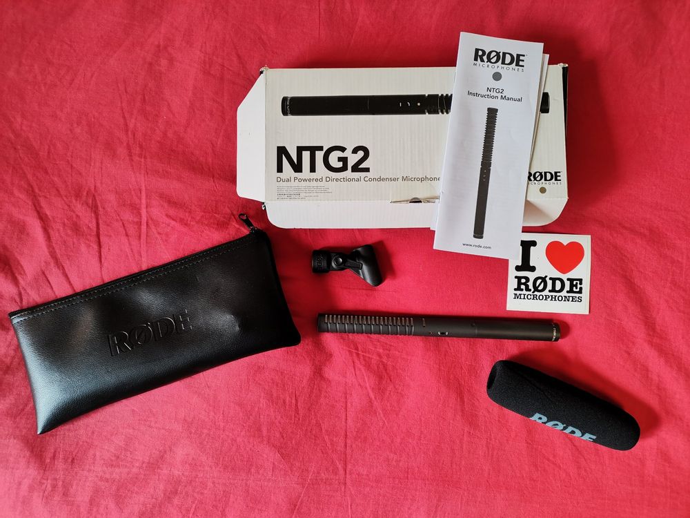 RODE NTG 2 - Richtrohr Kondensatormikrofon | Kaufen auf Ricardo