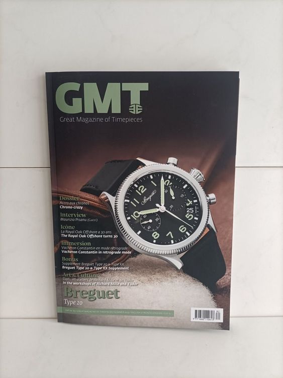 magazine montre GMT 82 Great Magazine of Timepieces Eté 2023 | Kaufen ...