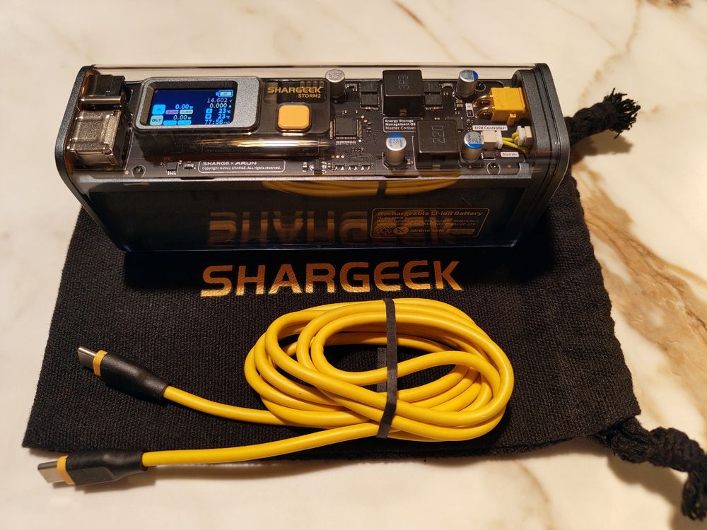 Shargeek 100 power bank, 25600mAh, 100W In/Out | Kaufen auf Ricardo