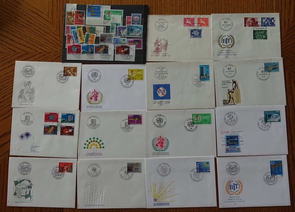 FDC von UNO Organisationen der Schweiz und auch Einzelmarken | Kaufen auf Ricardo