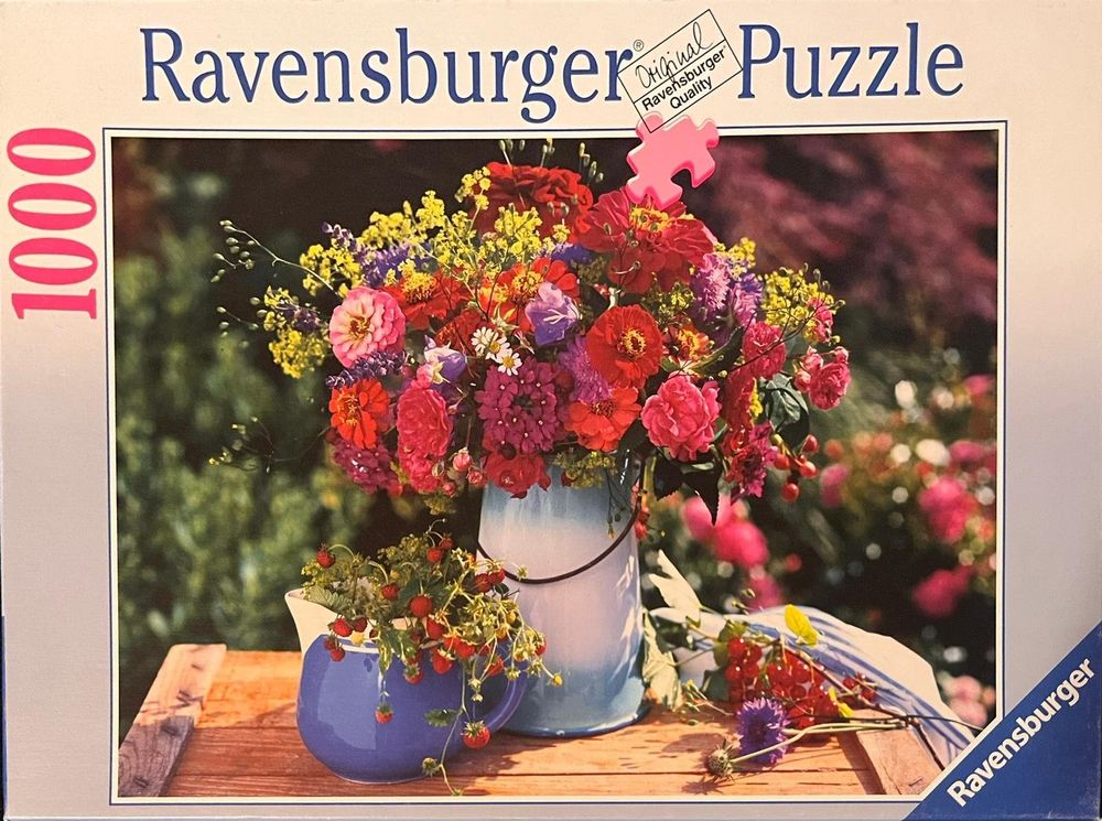 Ravensburger Puzzle 1000 Teile Bunter Blumenstrauss | Kaufen auf Ricardo