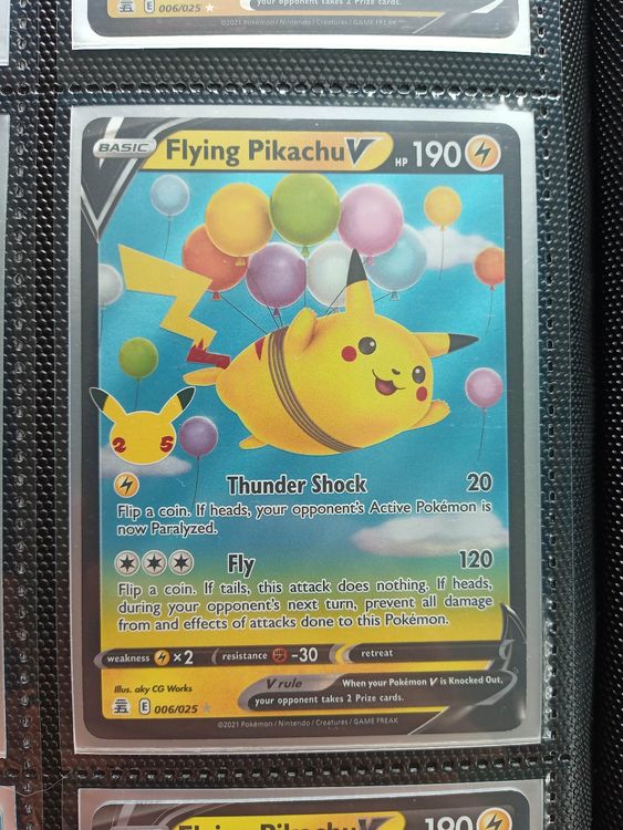 Flying Pikachu V - Pokemon Celebrations | Kaufen auf Ricardo