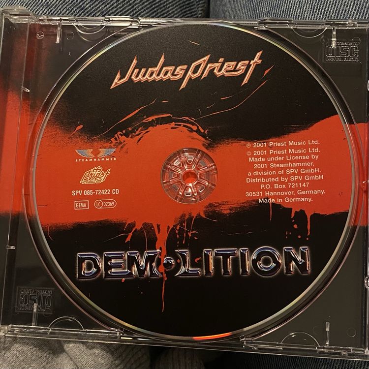 CD (Heavy Metal) Judas Priest - Demolition (Gebraucht) in Muri b. Bern für CHF 12 – mit ...
