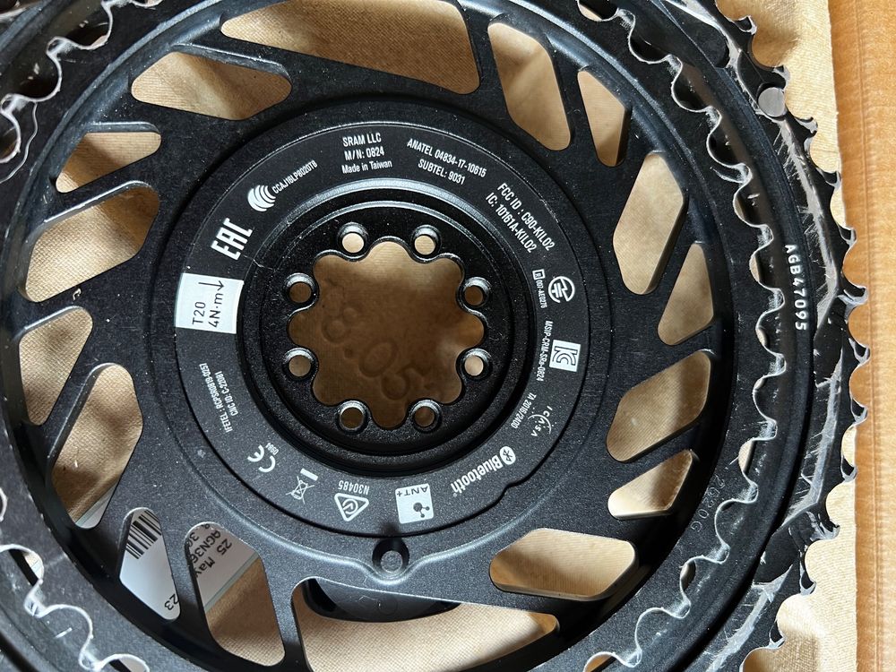 SRAM red power meter (capteur de puissance) (Gebraucht) in Sugiez für ...