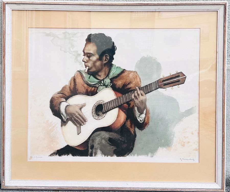 Roger HEBBELINEK ( 1912-1987) - grosse Litho Nr.13/100 (Gebraucht) in ...