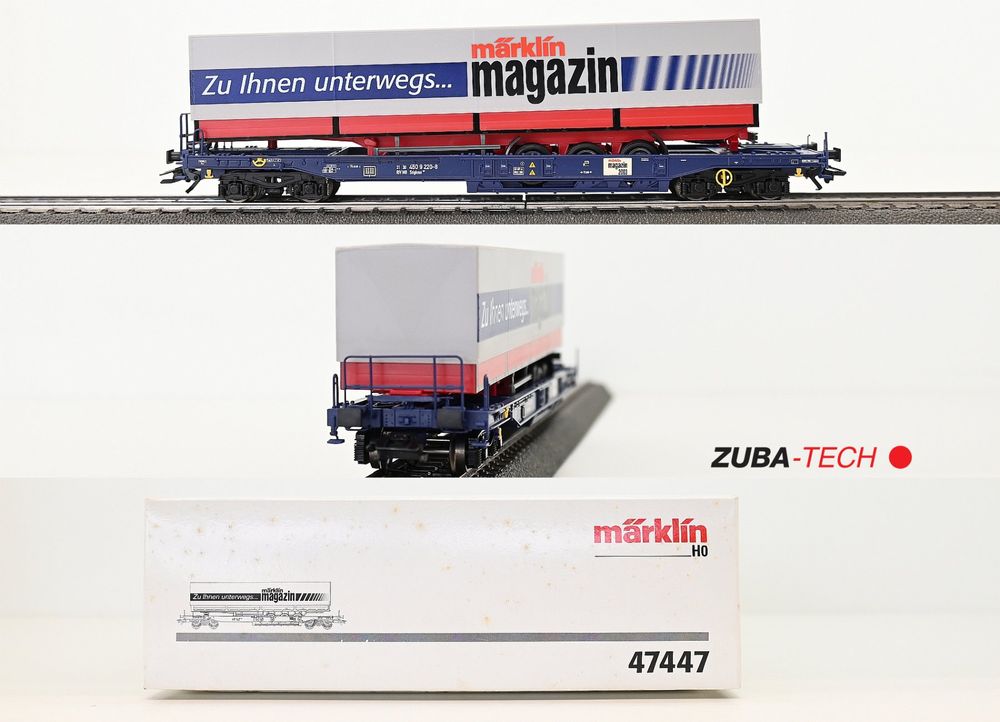 Märklin 47447 "Märklin Magazin" Taschenwagen-Set MB WS OVP (Gebraucht ...