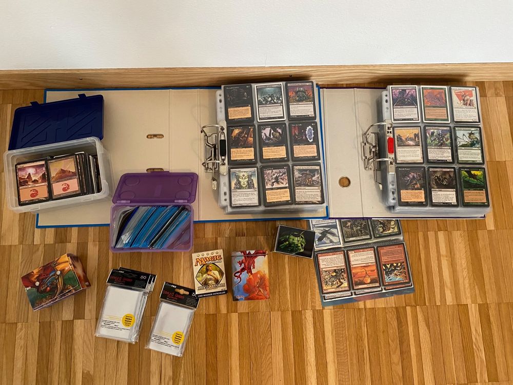 Komplette Magic-Karten Sammlung (inkl. paar 100 rare Karten) (Neu ...