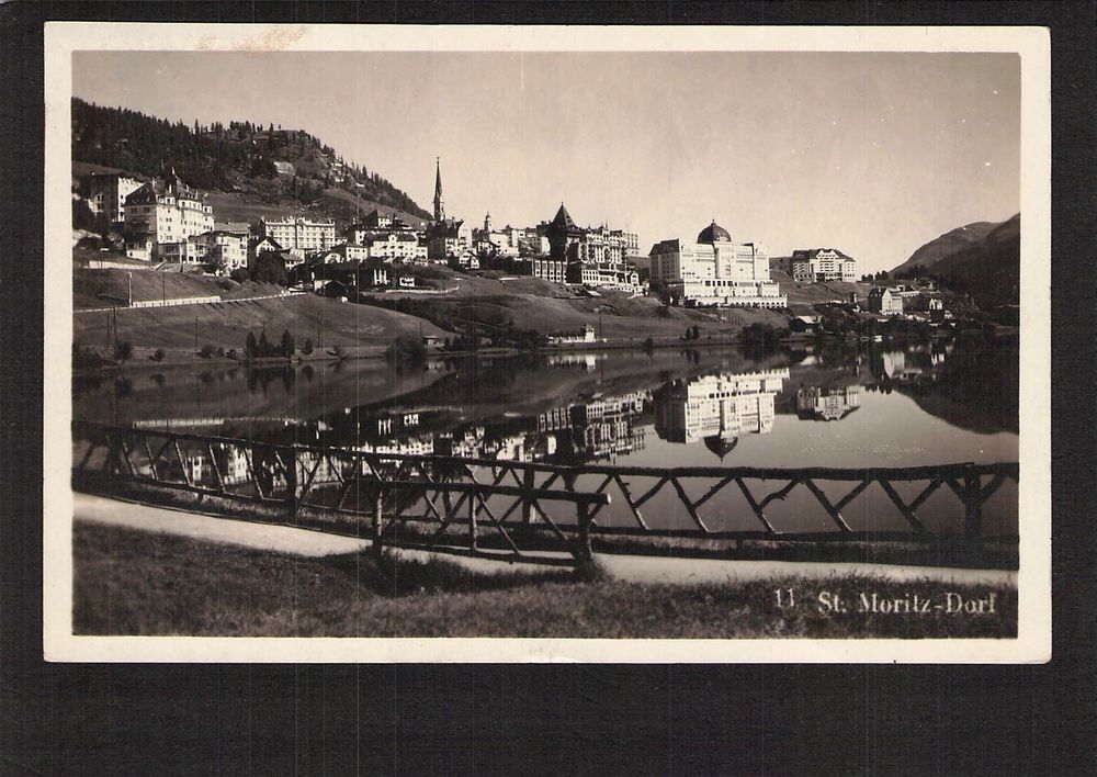 #Echtfotokarte St. Moritz (Gebraucht) in Reichenburg für CHF 14 – mit Lieferung auf Ricardo kaufen