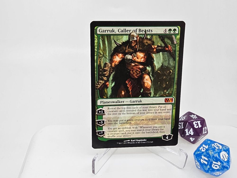 Garruk Caller of Beasts #33 | Magic the Gathering (Gebraucht) in ...