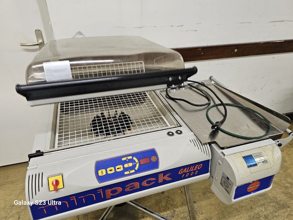 Schrumpffolien Verpackungsmaschine minipack Galileo Food Top (Gebraucht ...