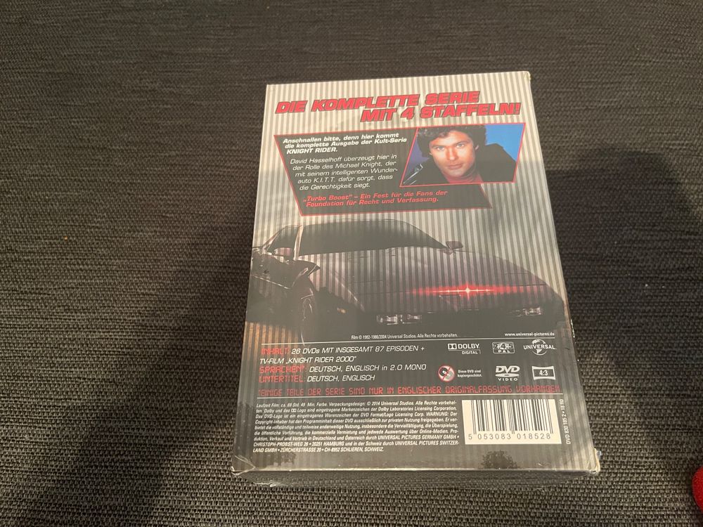 Knight Rider - 4 Serien, komplett Orginalverpackt (Neu und ...