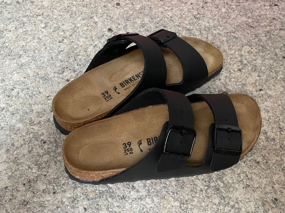 Birkenstock Arizona schwarz Gr. 39 | Kaufen auf Ricardo