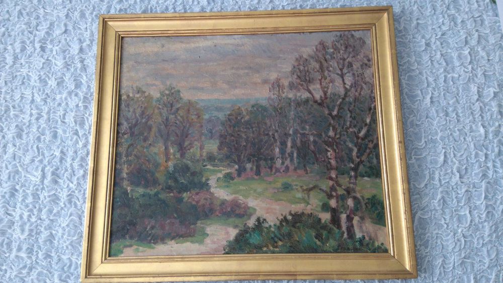 Frank Budgen Oelbild Waldlichtung (Gebraucht) in Luzern für CHF 190 ...