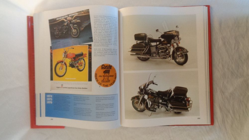 Motorrad Buch / Die Harley Davidson Chronik 1903 bis heute | Kaufen auf ...