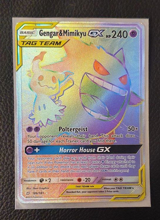 Gengar & Mimikyu GX 186/181 Pokemon | Kaufen auf Ricardo