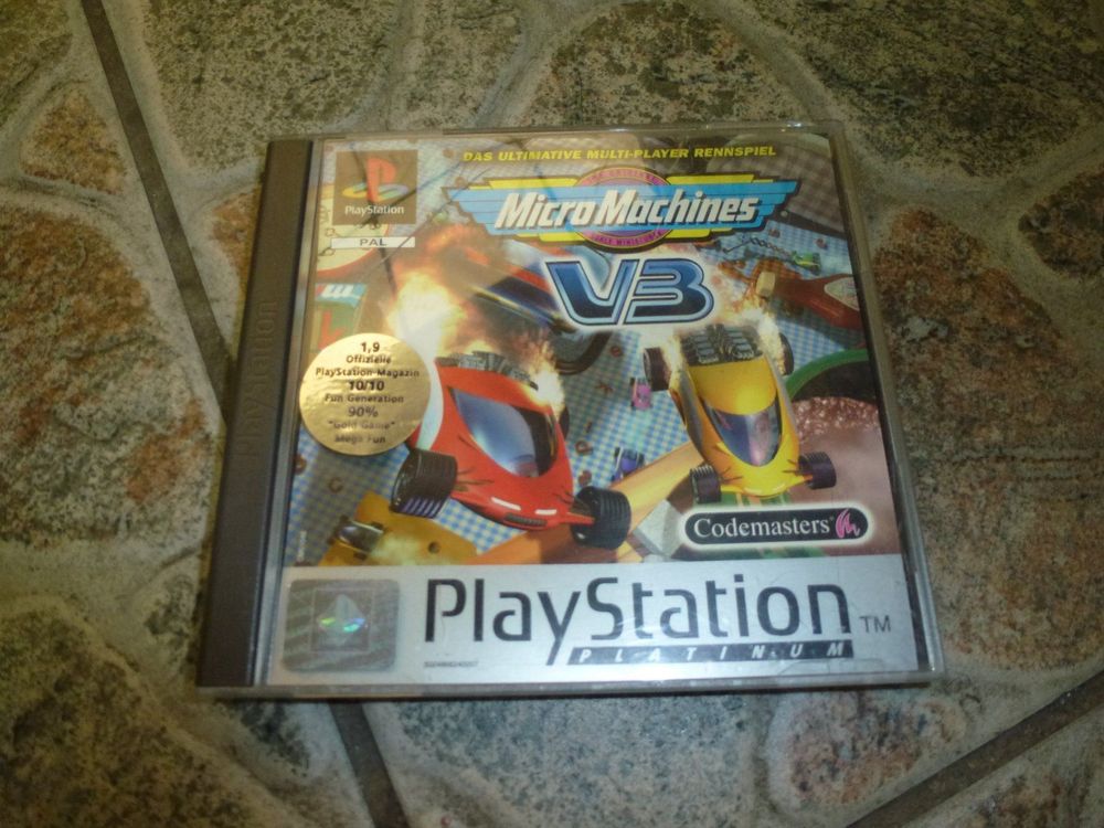 Micro Machines V3 PS1 | Kaufen auf Ricardo