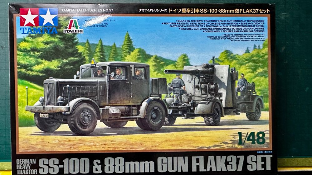 1/48 Tamiya Ss100 + 88mm Gun Flak 37 set (Neu (gemäss Beschreibung)) in Zug für CHF 18 – mit ...