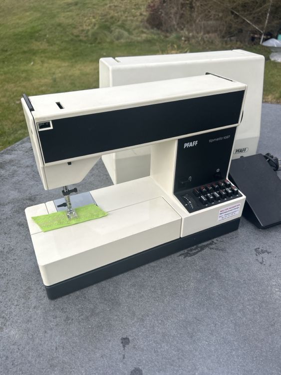 Pfaff tipmatic 1027 Nähmaschine - Inkl. Zubehör & Anleitunge (Gebraucht ...