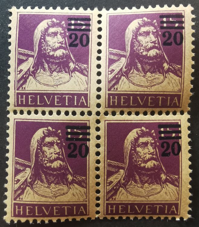 SR7 Bloc 4 Timbre Suisse Non Oblitere | Kaufen auf Ricardo