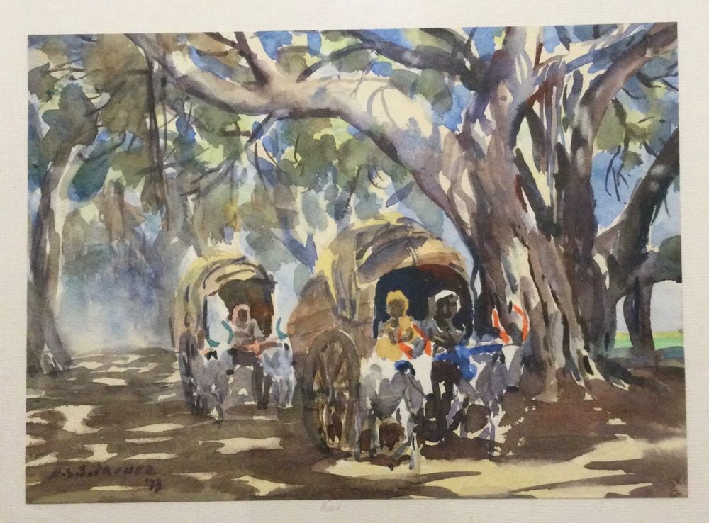 Orientalische Szene Aquarell Unleserlich Signiert (Gebraucht) in Root für CHF 5 – mit Lieferung ...