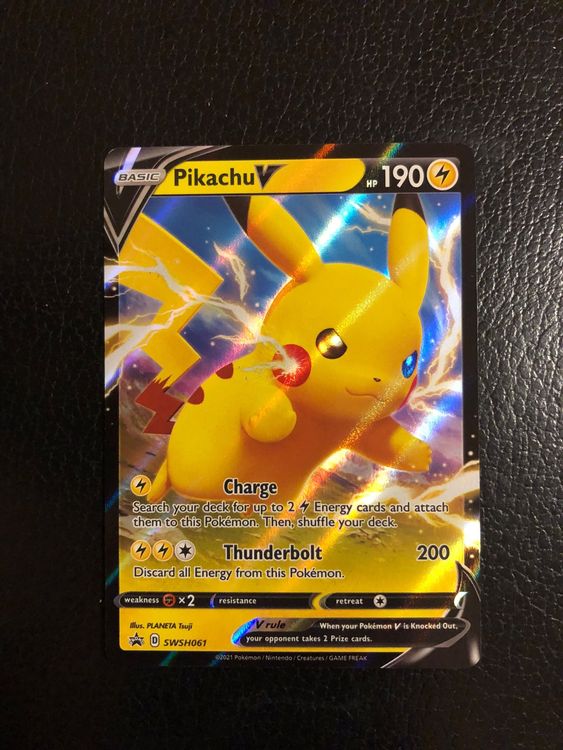 Pikachu V Promo SWSH061 Ab 1 | Kaufen auf Ricardo