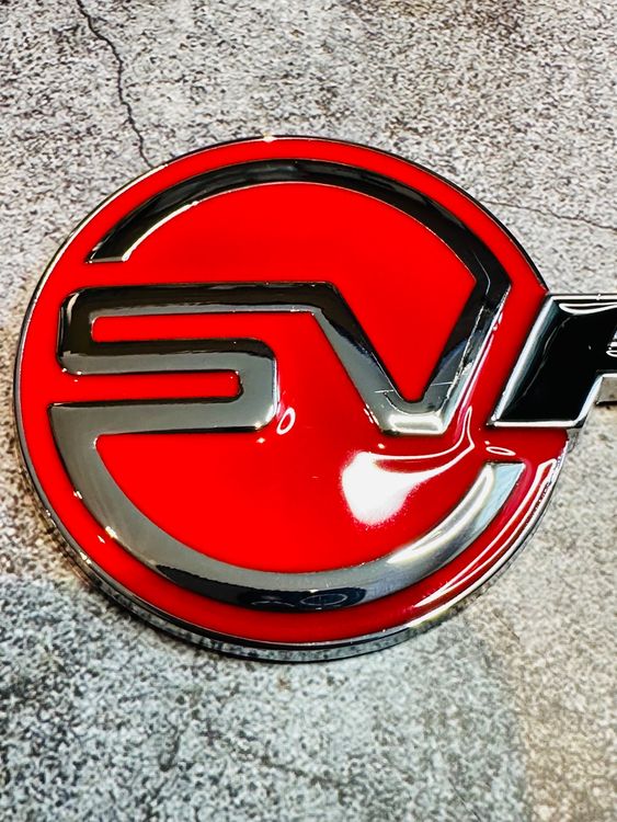 Range Rover SVR Emblem Schriftzug Logo aus Metall NEU (Neu und ...
