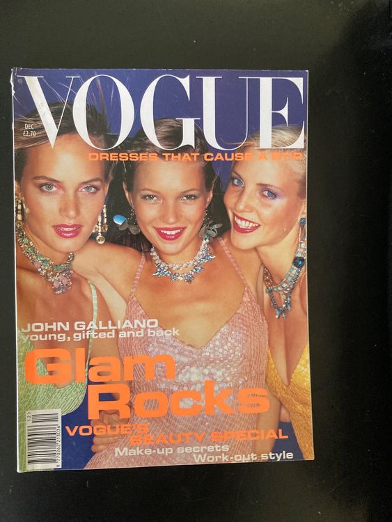 Vogue British Dec. 1994 Mode Fashion Magazin Heft Zeitschrif (Gebraucht ...