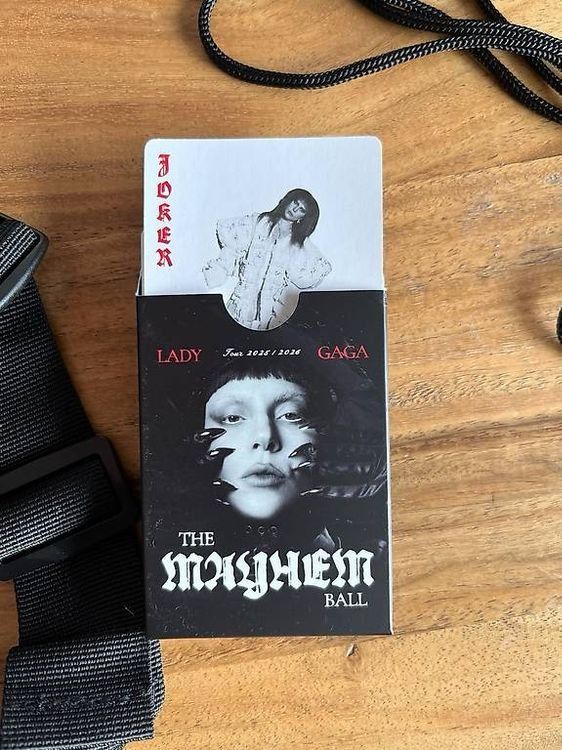 Lady Gaga VIP package Mayhem Ball / cartes jeu (Neuf (Voir description ...