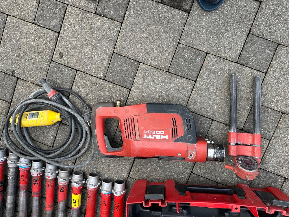 Hilti DD EC-1 Kernbohrmaschine inkl. Zubehör (Gebraucht) in Schöftland ...