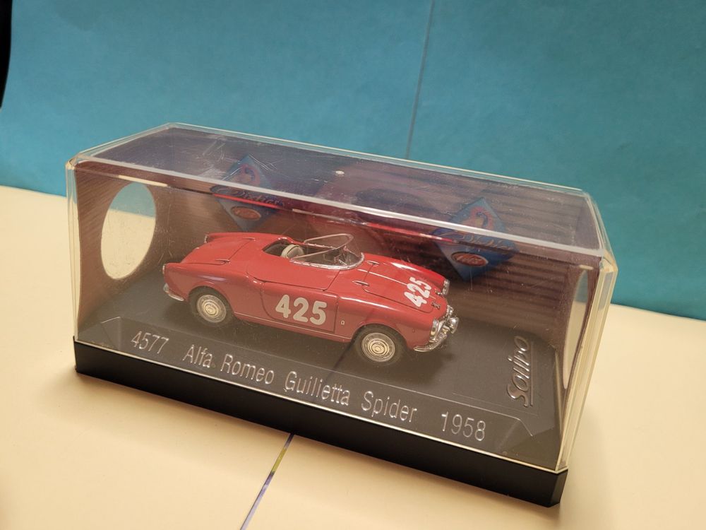 Alfa Romeo Giukietta Spider Monoplace 195, 1:43 Solido 4577 | Kaufen ...