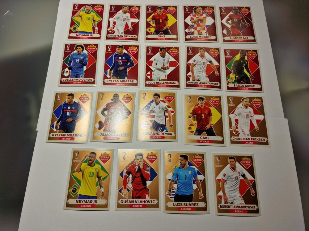 Panini WM 2022 extra Sticker | Kaufen auf Ricardo
