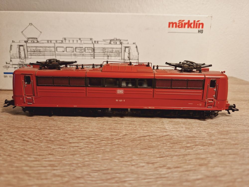 Märklin 3343 E-Lok BR 151 021-3 DB H0 | Kaufen auf Ricardo